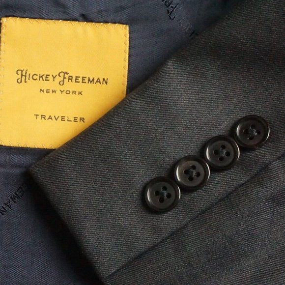 Hickey Freeman | Suits & Blazers | Hickey Freeman Current Solid Gray ...